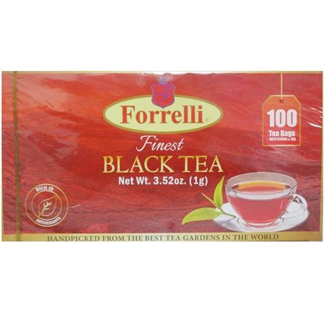 Forrelli Black Tea 100ct 3 52oz Wholesale Online Wholesale Store Of General