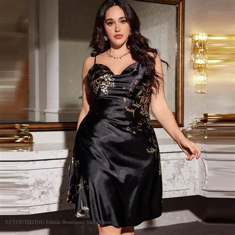 Satin Nightgowns Plus Size