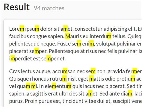 Quickly Search Through Text Within The Document Jquery Finder Free