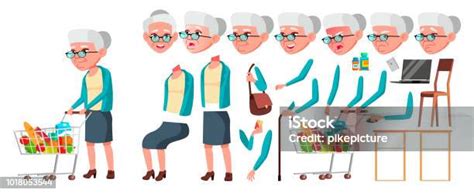 늙은 여자 벡터입니다 수석 사람 초상화입니다 초로 사람들입니다 세 애니메이션 만들기 세트입니다 감정 제스처를 얼굴 아름 다운 은퇴입니다 생활입니다 디자인을 인쇄 합니다 애니