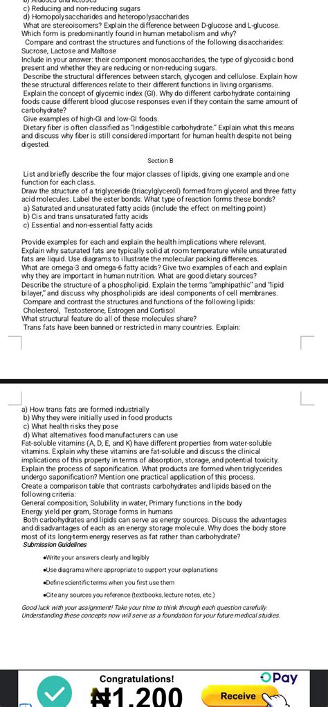 C Reducing And Non Reducing Sugars D Studyx