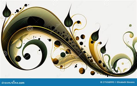 Sensuous Curves Curls And Doolibobs Stock Illustration Illustration Of Flower Voluptuous