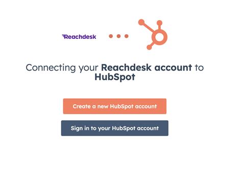 Hubspot Integration 🔥 Reachdesk Knowledge Base