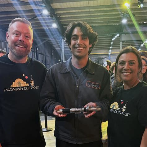 Win Signed Ezra Saber By Eman Esfandi Ahsoka Series Raffle Padawan