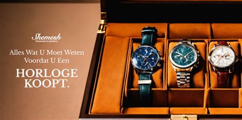 Alles Wat U Moet Weten Voordat U Een Horloge Koopt
