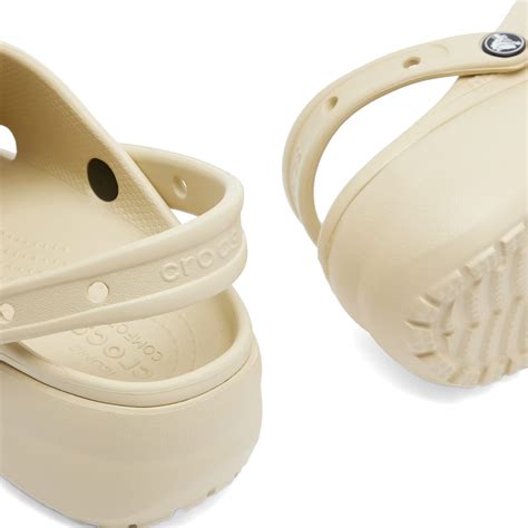 Crocs Classic Platform Clog Bone End Us