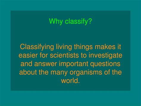 Ppt Classification Of Living Things Powerpoint Presentation Free