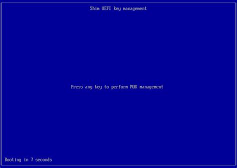 Machine Owner Key Enrollment Fedora Docs
