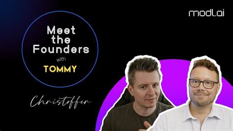 Modl Ai On Linkedin Meet The Founders With Tommy Christoffer Holmgård