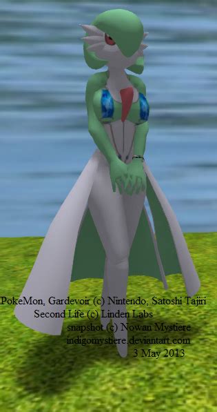 Sl Gardevoir Blue Unikini By Indigomystiere On Deviantart