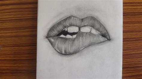How To Draw Lips Easy For Beginners Realistic Lips Drawing Step By