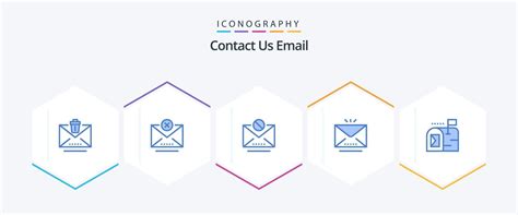 Email 25 Blue Icon Pack Including Mail Open Email Mail Email