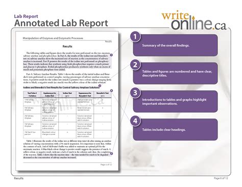 Labeling Tables In Lab Reports Mock Lab 1 Lab Reports Labeling Data