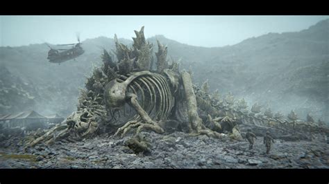 Godzilla Skeleton Fossil By Huykhoi2407 On Deviantart