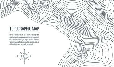 Topographic Map Grid Relief Contour Lines 46637403 Vector Art At Vecteezy