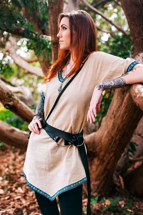 Verillas Aslaug Tunic Renaissance Clothing Medieval Clothing Women