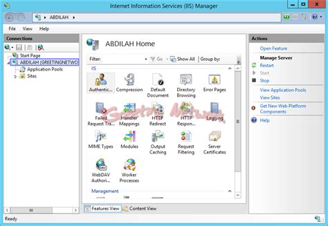 Web Server Iis Internet Information Services Pikiran Rajan