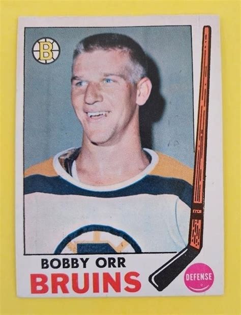 Bobby Orr 1969 70 Opc Read Description Auctionsontarioca