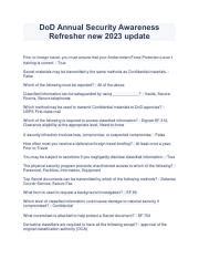 SIPRNET Security Annual Refresher Training Hr FOUO Written Material Guide Pdf SIPRNET