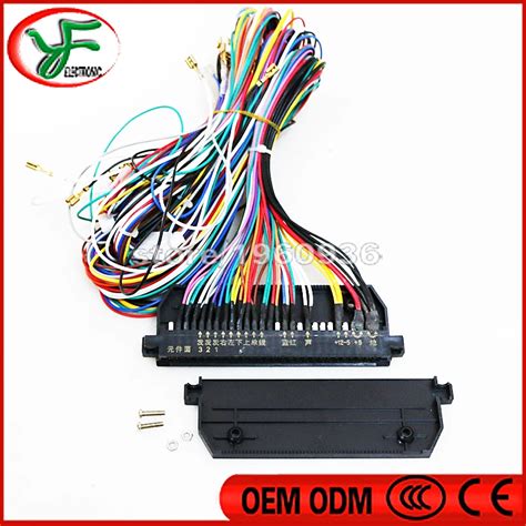 Pcs Pin Jamma Harness Wire Connector Protection Cover Plastic Cover With Screw For Arcade