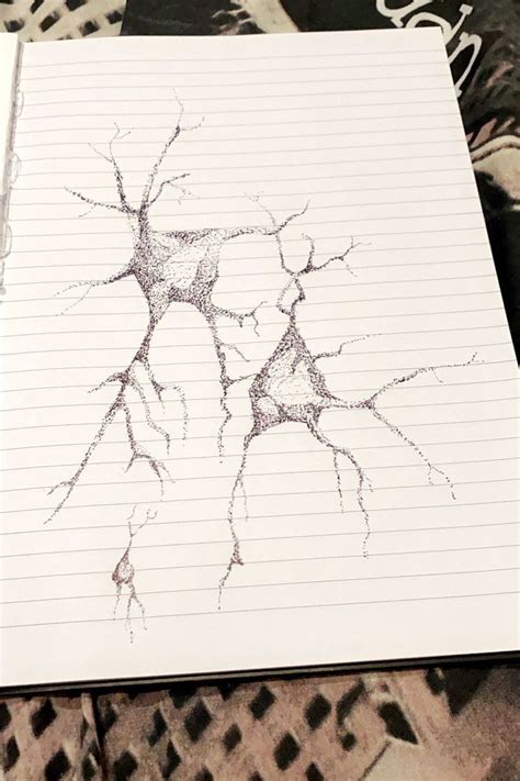 Neuron Tree Tattoo