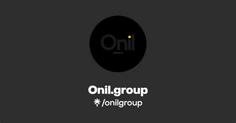 Onil.group | Twitter, Instagram, Facebook, TikTok | Linktree