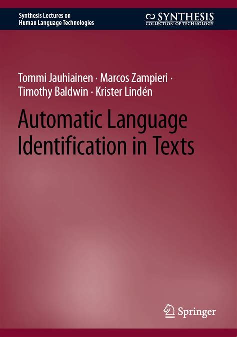 automatic language identification in texts synthesis