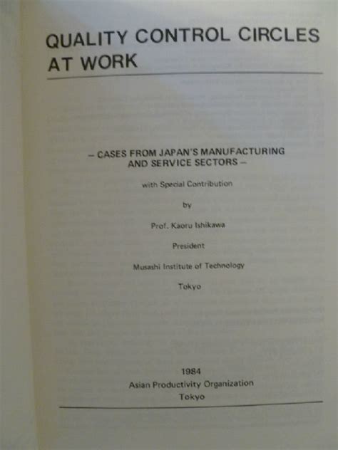 How To Operate Quality Control Circle Activities And Qc Circles At Work