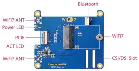 MPW Raspberry Pi PCIe To WIFI Adapter Board HAT Pi For Google TPU