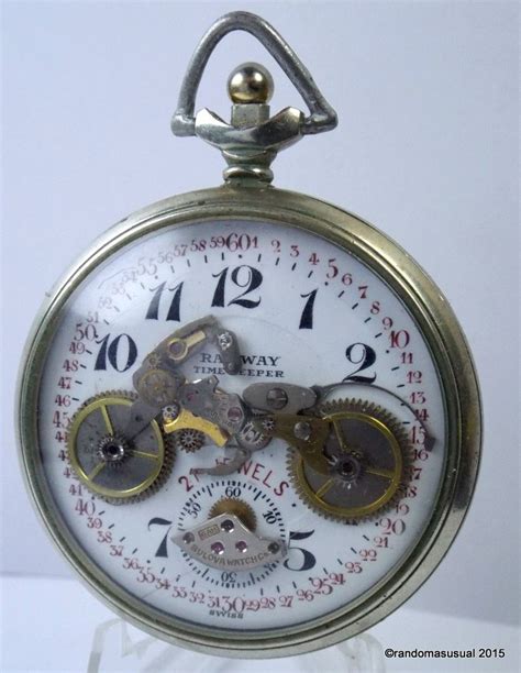 15/08/14: Watch Part Motorcycle on a Porcelain Dial Mounted in Pocket ...