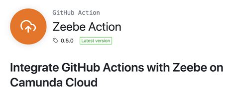 Git Push To Deploy To Camunda Cloud Camunda