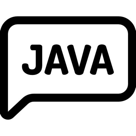 Java Basic Rounded Lineal Icon