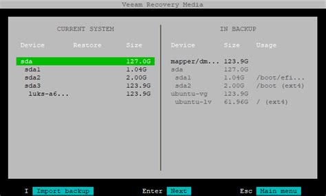 The Hastings Files Ubuntu With LUKS Backup And Restore With Veeam Part Bare Metal