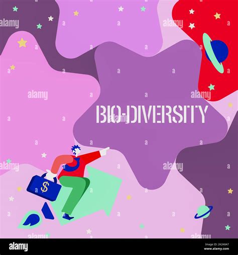 Inspiration Showing Sign Bio Diversity Business Concept Variety Of Life Organisms Marine Fauna