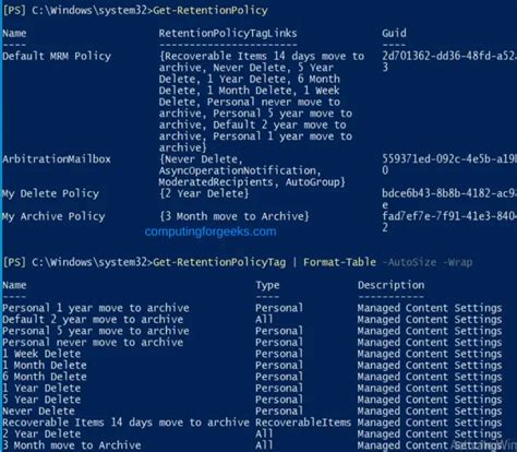 Configure Mailbox Quotas And Archives On Exchange Server ComputingForGeeks