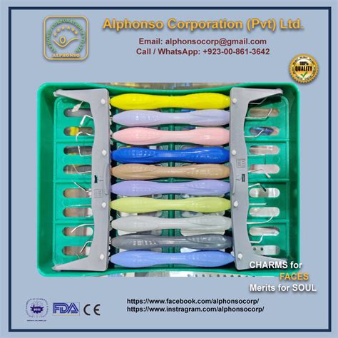 Complete Dental Sinus And Composite Instruments Set