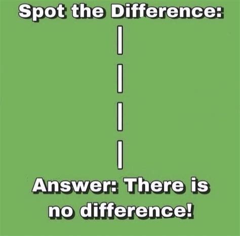 Spot The Differences Meme Template