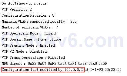 CCNA 200 125 Exam CCNA VTP SIM Question With Answers