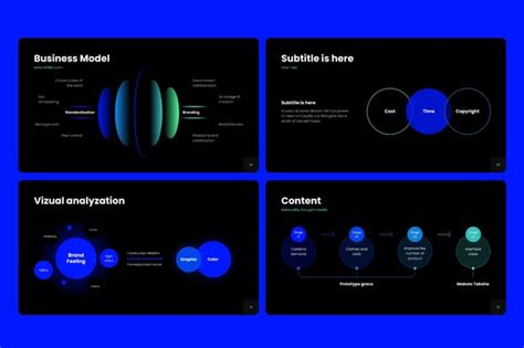 data visualization powerpoint template design template place