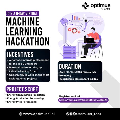 optimus ai labs opens application machine learning hackathon