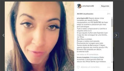 Em Vídeo No Instagram Priscila Pires Denuncia Ameaças Do Ex Marido Comportamento Campo