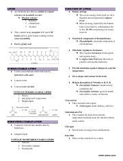 Understanding Lipids Structure Function And Types Course Hero