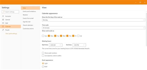 How To Customize Your Outlook Calendar On Windows