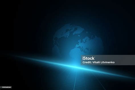 추상 배경 기술 그래픽 디자인입니다 네트워크 무선 시스템 및 인터넷 빅 데이터 글로벌 네트워크 고속 연결 데이터 레이트 기술 가상현실에 대한 스톡 벡터 아트 및 기타 이미지