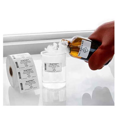 Solvent Resistance Label Welcome To Id Technologies
