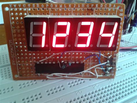 7 Segments Daffichage Anode Avec Max7219 Max7221 Et Raspberry Pi