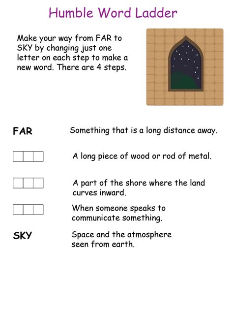 Humble Word Ladder