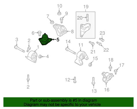 2010-2013 Kia OEM NEW 2010-13 Kia Forte Koup Forte Engine Mounting ...
