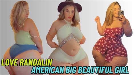 Love Randalin American Plus Size Model Fashion Instagram Curvy
