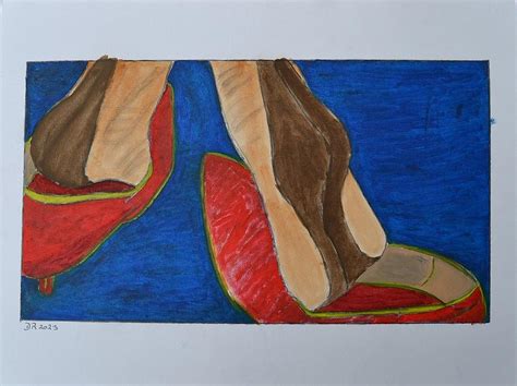 Shoes And Sex Painting By Dan Rasmussen Fine Art America